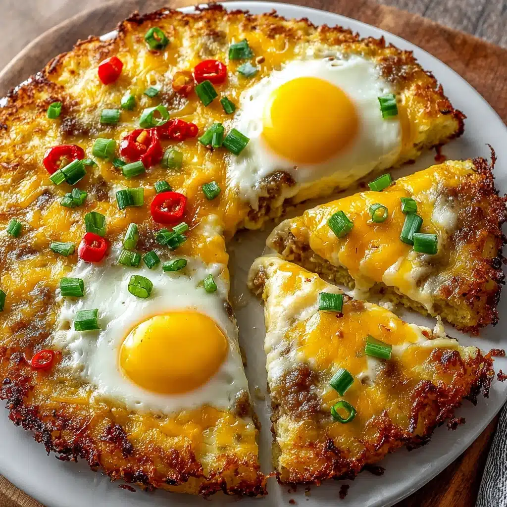 Breakfast Pizza Hash Brown Crust - A Quick and Delicious Morning Meal